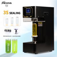 Quality Non Rotating Bottles Automatic Can Sealer For 250ml 330ml 500ml 650ml Plastic for sale