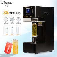 Quality CE Certification Counting Can Sealing Machine 55mm Packing For Tin Plastic Can for sale