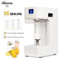 Quality Automatic 3 Second Portable Plastic Can Sealing Machine With Cup Holder for sale