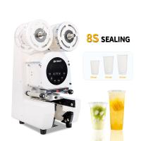 Quality CE Certified Portable Electric Cup Sealer For Coffee Cups Milk Tea Plastic Cups for sale