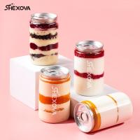 Quality Cold Coffee Plastic Pet Cans For Beverages Soda Energy Drinks Custom Logo for sale