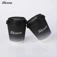 Quality Disposable Craft Paper Cup For Bubble Tea Bulk Takeaway Coffee Cups for sale