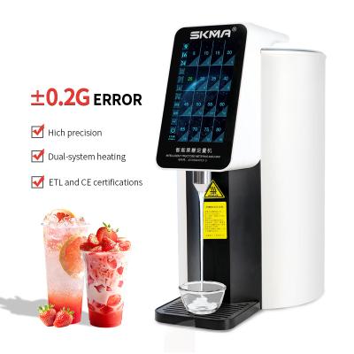 China Automatic Bubble Tea Fructose Dispenser Different Buttons Set Up for sale