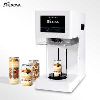 Quality Fully Automatic Non-Rotating Can Sealing Machine for Beverage Plastic Cans for sale