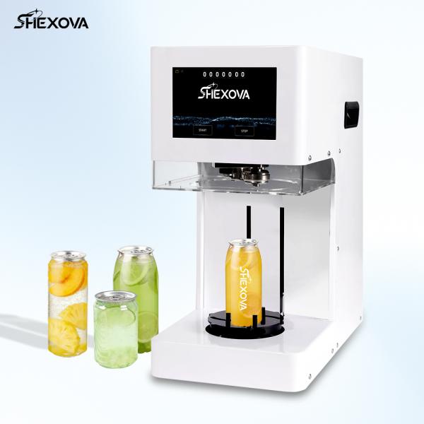 Quality Easy To Operate Stainless Steel Can Sealing Machine for Juice Soda Pet Can for sale