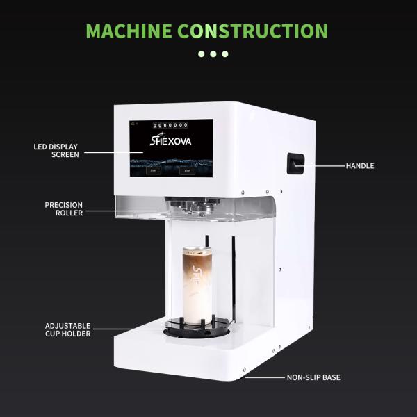 Quality CE High Speed 2 Seconds Automatic Milk Tea Plastic Aluminum Bottles Can Sealer for sale