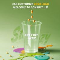 China Disposable Clear Drinking Eco-Friendly Pp Plastic Cup Bubble Tea Beverage Takeaway for sale
