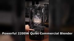 Best 2200W Quiet Commercial Blender for Milk Tea Shops