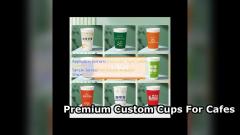 Custom Printed Double Layer Paper Cups for Hot Drinks