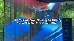 Transparent LED Display for Retail