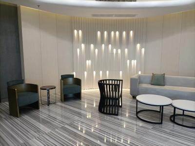 Cina L'ingresso Sofa Sets With Tea Table dell'hotel del materiale di tappezzeria di GLM combina lo stile in vendita