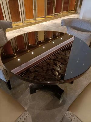 Cina Gli insiemi di vetro rotondi ISO14001 del tavolo da pranzo e della sedia del piano d'appoggio di altezza 75cm hanno certificato in vendita