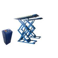 Quality Q235 3500Kg Capacity Vehicle High Rise Scissor Lift / Scissor Hoist for sale