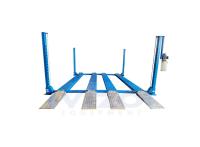 China Double Width Four Post Parking Lift 4500kg Capacity 2164mm Lift Height for sale