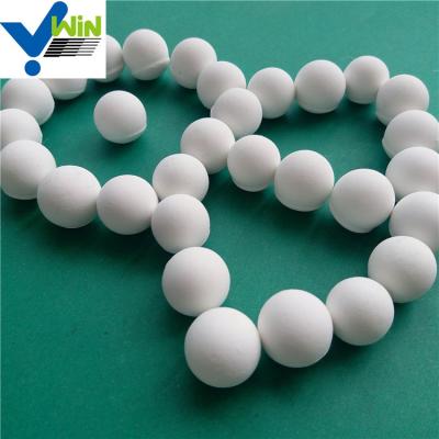 China wet pressed abrasion aluminium oxide ceramic grinding pellets for ball mill for sale
