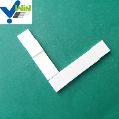 China wear resistant lining alumina ceramic mosaic lining/brick/plate for sale