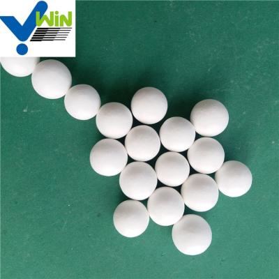 China Alumina oxide ceramic bead catalyst carrier Zibo alumina packing ball for sale