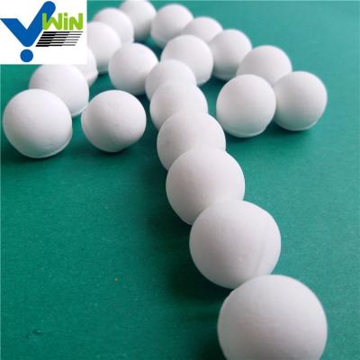 China High pressure resistance al2o3 alumina ceramic ball with high crushing strength for sale