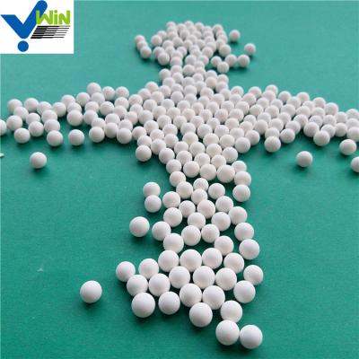 China Catalyst bed support inert alumina ceramic packing ball price per kg for sale