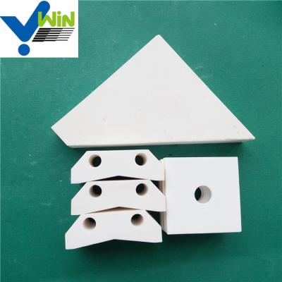 China High temperature resistance alumina oxide ceramic tile al2o3 plate for sale