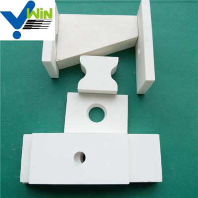 China Wear resistant white alumina ceramic tiles with density 3.6g/cm3 for sale