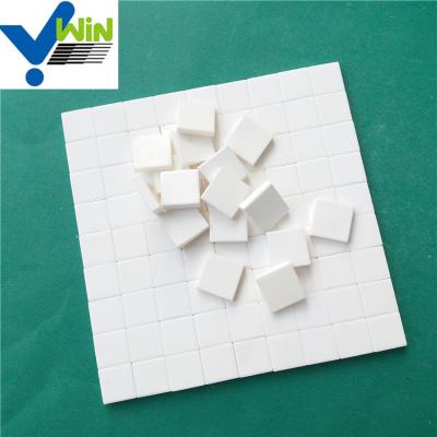 China Lowest price white alumina ceramic mosaic tile plate made in China for sale