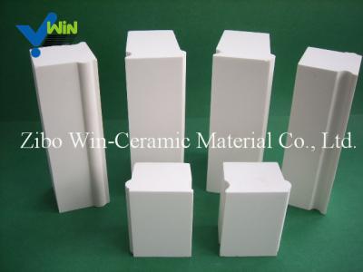 China Alumina lining bricks wear resistant tile for ball mill for sale