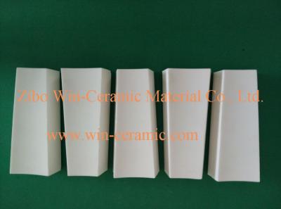China 92% 95% Alumina ceramic wear resistant linings curved tiles for hydrocyclone for sale