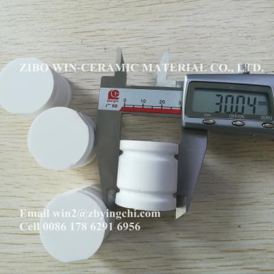 China 92% 95% alumina ceramic milling cylinder ball for mixing and grinding ceramics, glass glaze for sale