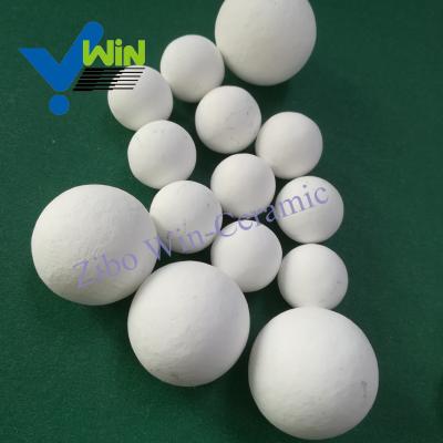 China inert ceramic bed support carrier sphere oil refining for sale