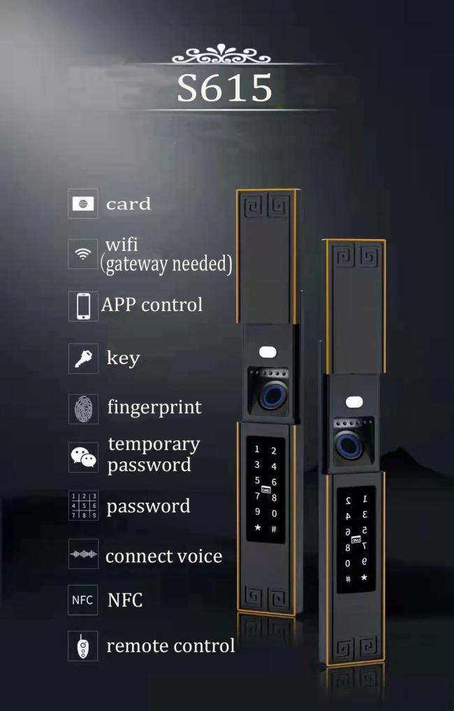 Outdoor Smart Lock side view