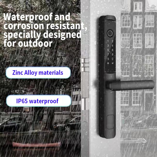 S617 Smart Lock fingerprint sensor detail