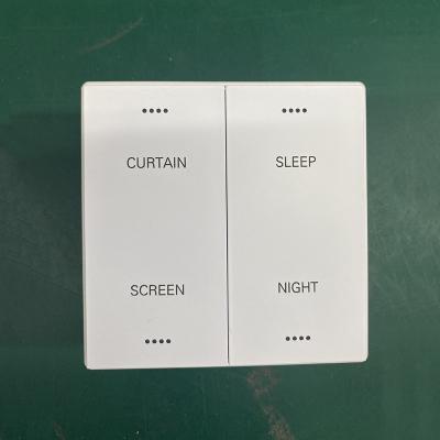 China Smart Zigbee Switches Customized Black Wall Switch for Tuya APP Control in Smart Home for sale