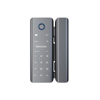 Cina Blocco porta digitale biometrico Tuya G9S Blocco porta in vetro scorrevole Bluetooth in vendita