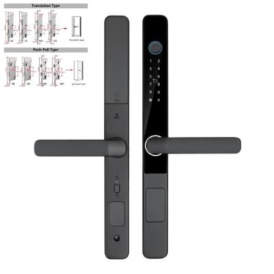 Cina IP65 Chiusura impermeabile per impronte digitali Nero argento Chiusura per porta a porta in vendita