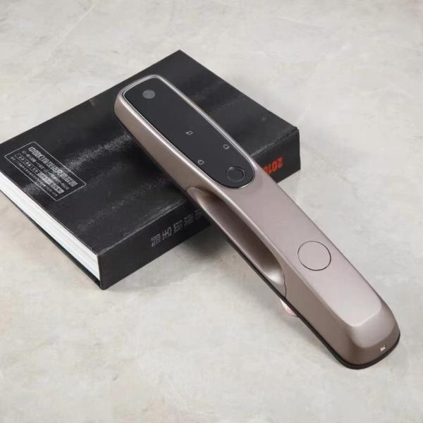 Fingerprint Wifi Door Lock With Camera Aluminum Alloy Video Door Lock