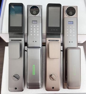 Cina Coffee Gold Tuya Lock 3D Face ID S923MAX Serratura intelligente biometrica in vendita