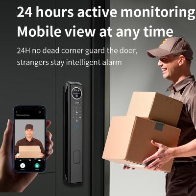 China S959max 3D Face Recognition Tuya Intercom Camera Outdoor Smart Lock Intelligent for sale