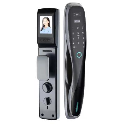 China Qleung S928MAX Volledig automatisch Usmart Go Wifi afstandsbediening deur slot wachtwoord biometrische vingerafdruk slimme deur slot for sale
