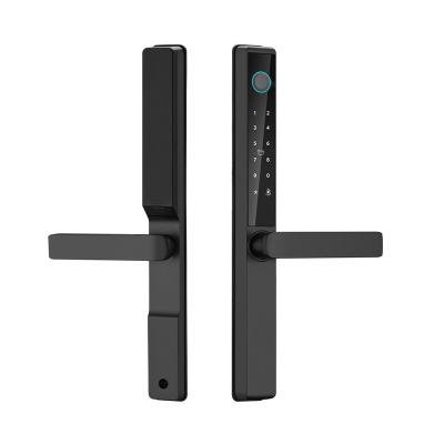 中国 S960 防水 IP65 デジタル ドアロック トイヤ ドアロック TTロック グラス枠 パスワード キーカード 指紋 スマートホーム ドアロック 販売のため