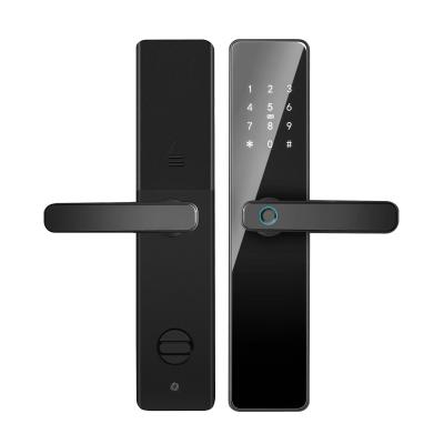 中国 S819 デジタルスマートホームドアロック WiFi対応 Tuya TTlock & 指紋 パスワード キーカードロック 販売のため