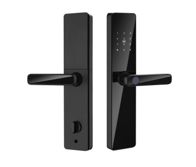 China Fechadura Inteligente Digital para Casa S819 com Wi-Fi, Compatível com Tuya e TTlock, Impressão Digital, Senha e Cartão-Chave à venda