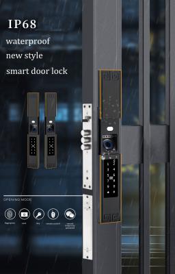 China IP68 Waterproof Smart Lock with Fingerprint Password and Bluetooth for sale