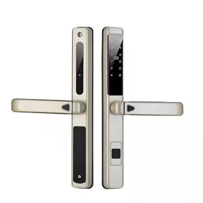 China QLEUNG S616 IP65 Waterproof Smart Door Lock with Fingerprint and Tuya App for sale