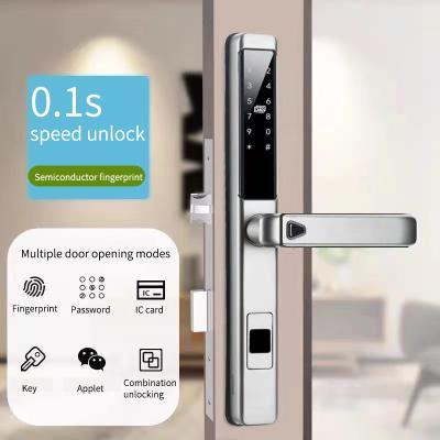 China QLEUNG S616 IP65 Waterproof Smart Door Lock with Fingerprint and Tuya App for sale
