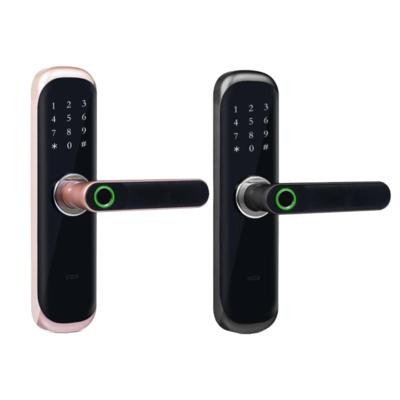 China Intelligent Remote Control TTlock Tuya Fingerprint Door Lock with 100% Inspection for Secure Access for sale