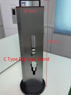 China Rotating Smart Lock Display Stand for Exhibition Hall with Fingerprint Locks Compatibility for sale