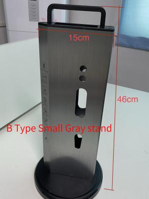 China Rotating Smart Lock Display Stand for Exhibition Hall with Fingerprint Locks Compatibility for sale