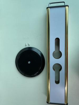 China Rotating Smart Lock Display Stand for Exhibition Hall with Fingerprint Locks Compatibility for sale