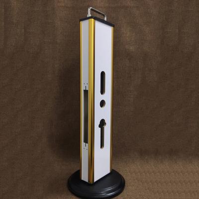 China Rotating Smart Lock Stand for Exhibition Hall Display Rack for Fingerprint Locks for sale